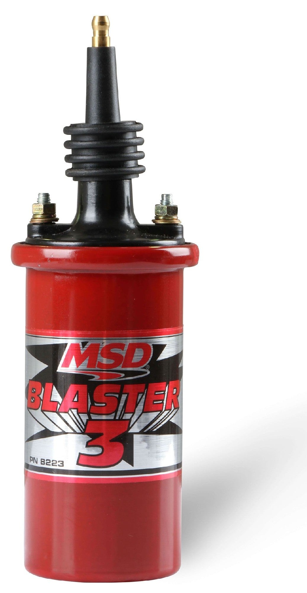 MSD8223 MSD BLASTER 3 COIL - RED, 45,000 volts — Performance Parts Plus