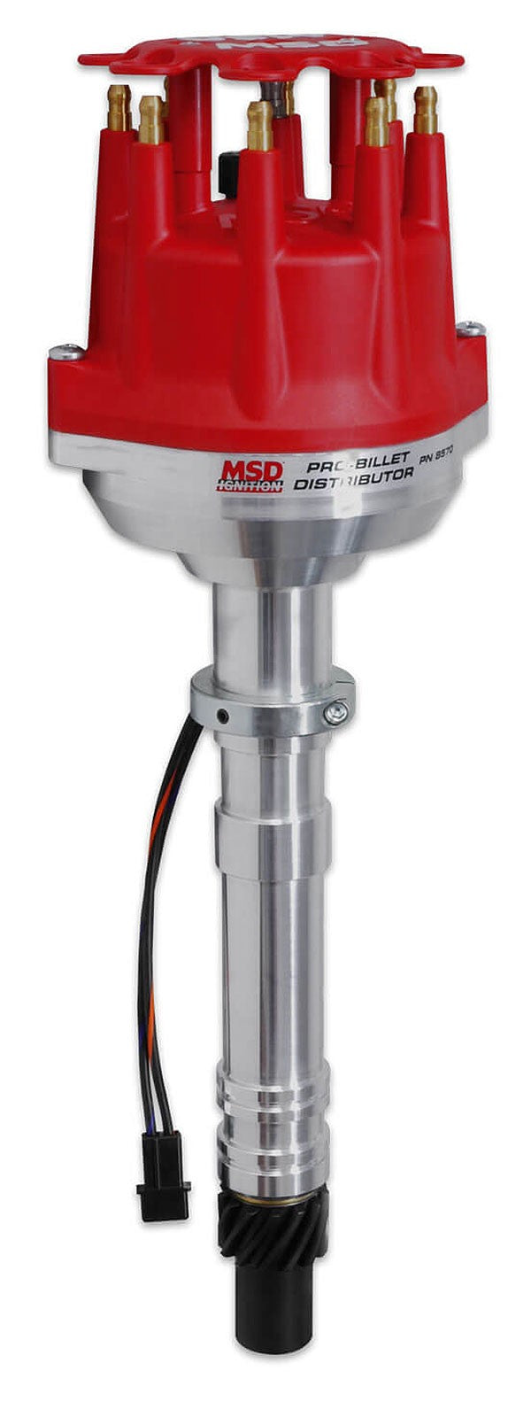 MSD8570 MSD PRO-BILLET DISTRIBUTOR SUIT SB/BB CHEV, SMALL DIAMETER ...