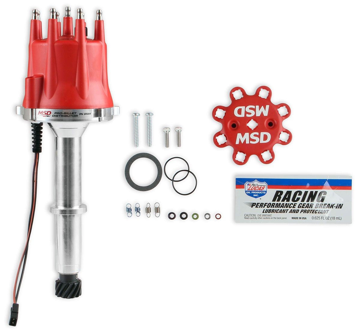 MSD8589 MSD PRO-BILLET DISTRIBUTOR SUIT HOLDEN 253-308-304, MECHANICAL ...