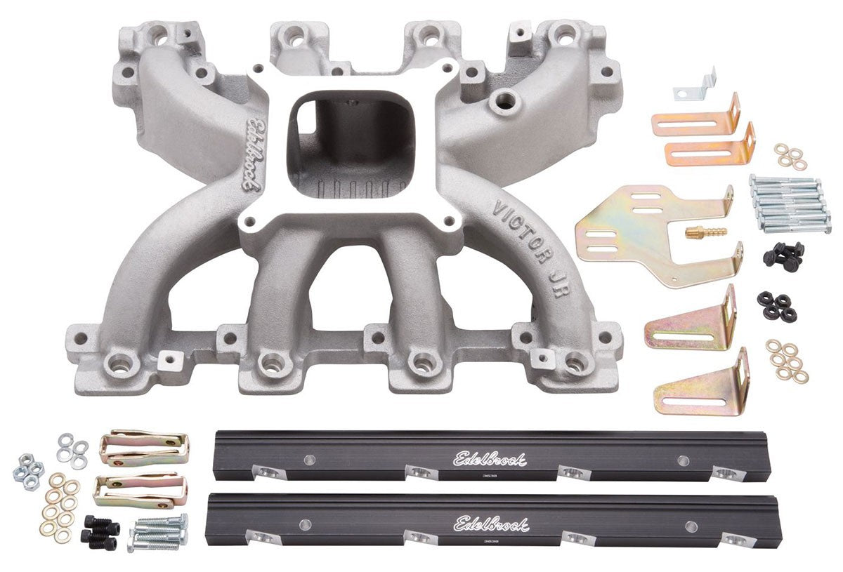 ED29086 EDELBROCK VICTOR JR. LS1 INTAKE MANIFOLD SUIT CHEV LS1 / LS2 ...