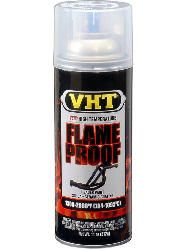 SP115 VHT FLAME PROOF HEADER PAINT - CLEAR — Performance Parts Plus