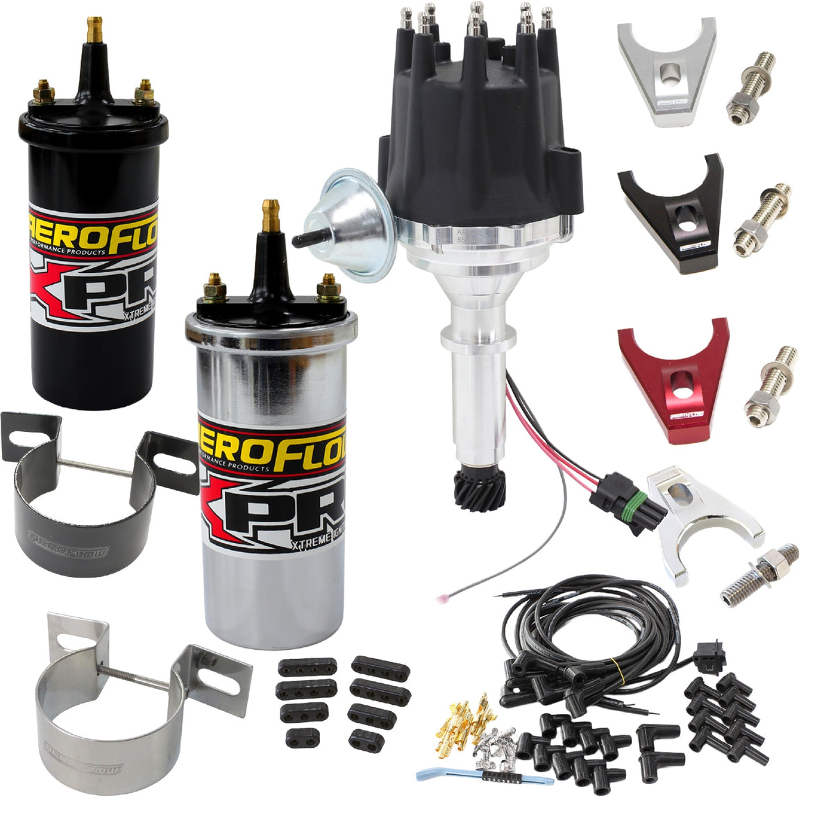 XPRO IGNTION KIT SUIT HOLDEN 253, 304, 308, 355 WITH BLACK CAP DISTRIB ...