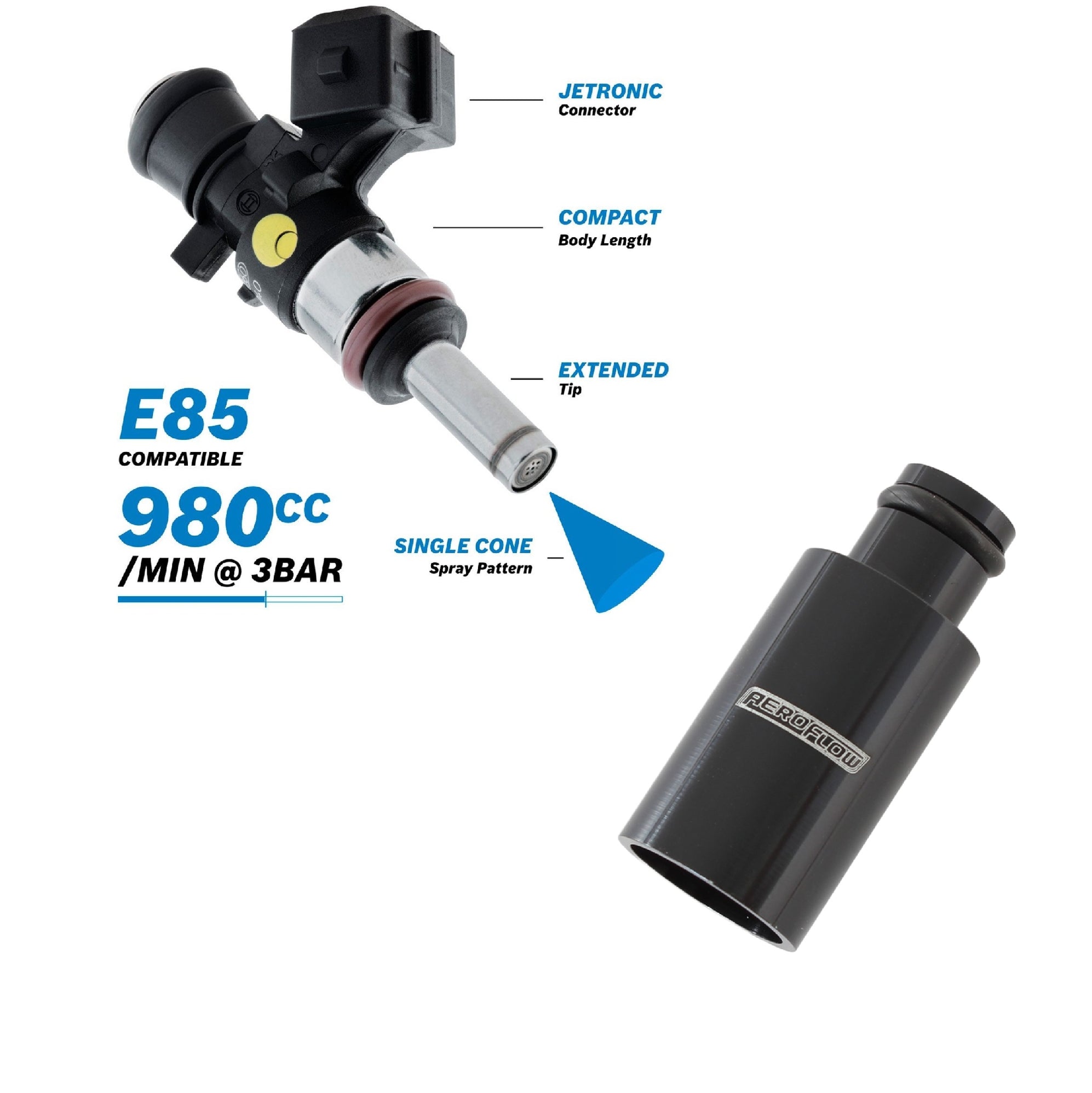 BOSCH INJECTOR KIT, 980cc INJECTOR — Performance Parts Plus