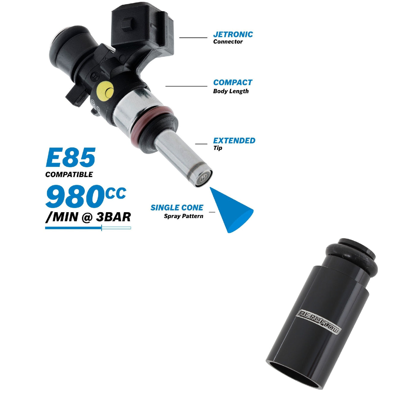 BOSCH INJECTOR KIT, 980cc INJECTOR — Performance Parts Plus