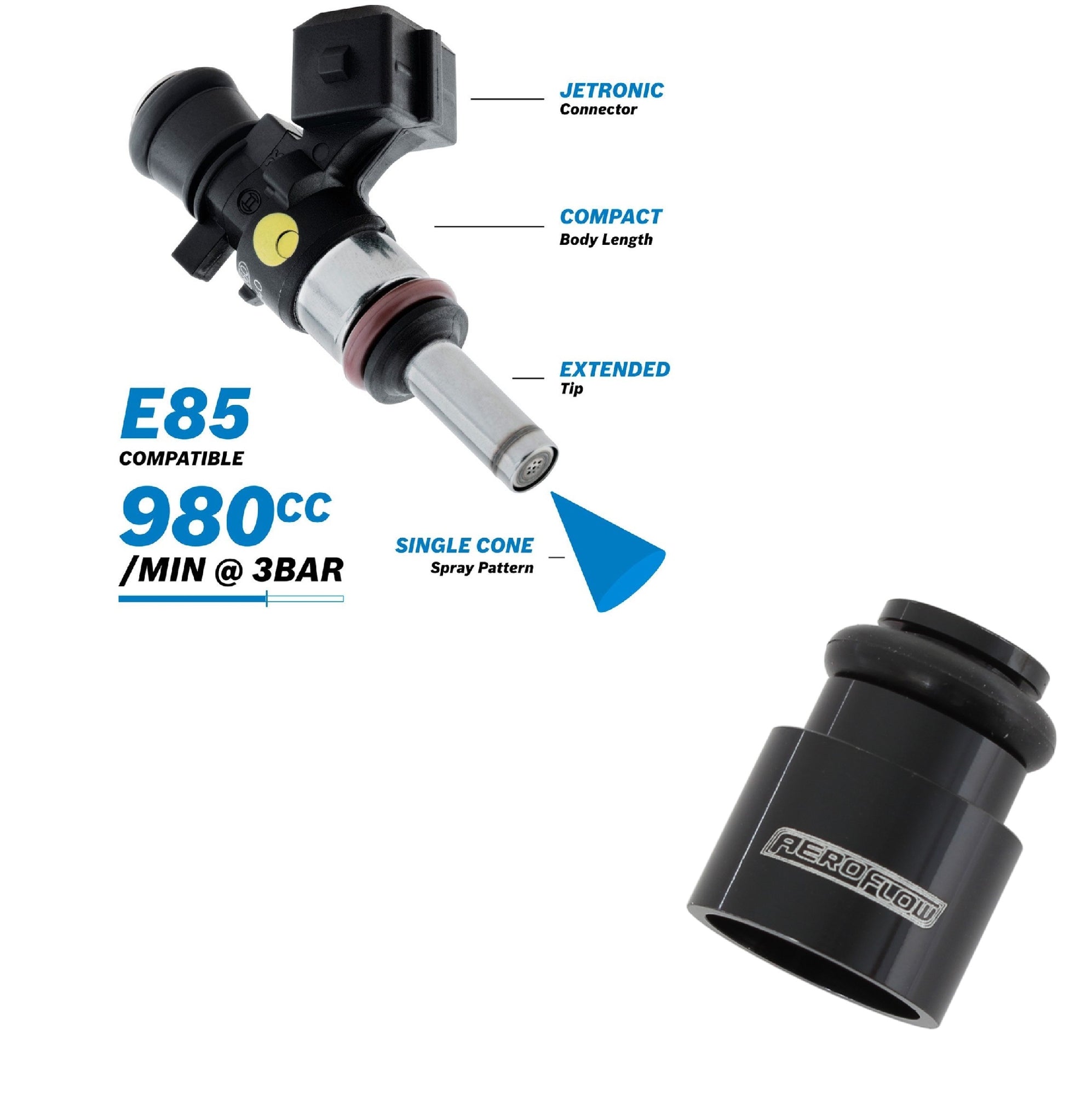 BOSCH INJECTOR KIT, 980cc INJECTOR — Performance Parts Plus