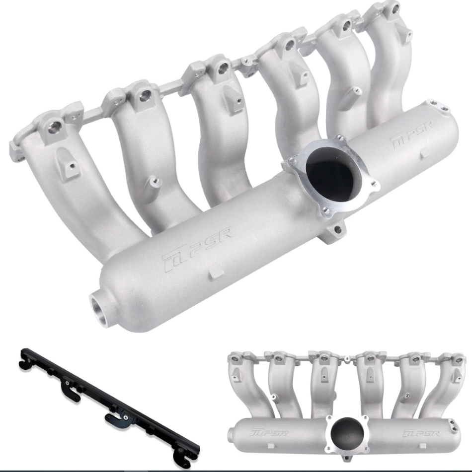 PSR FG BARRA TURBO INTAKE MANIFOLD WITH BILLET FUEL RAIL KIT ...