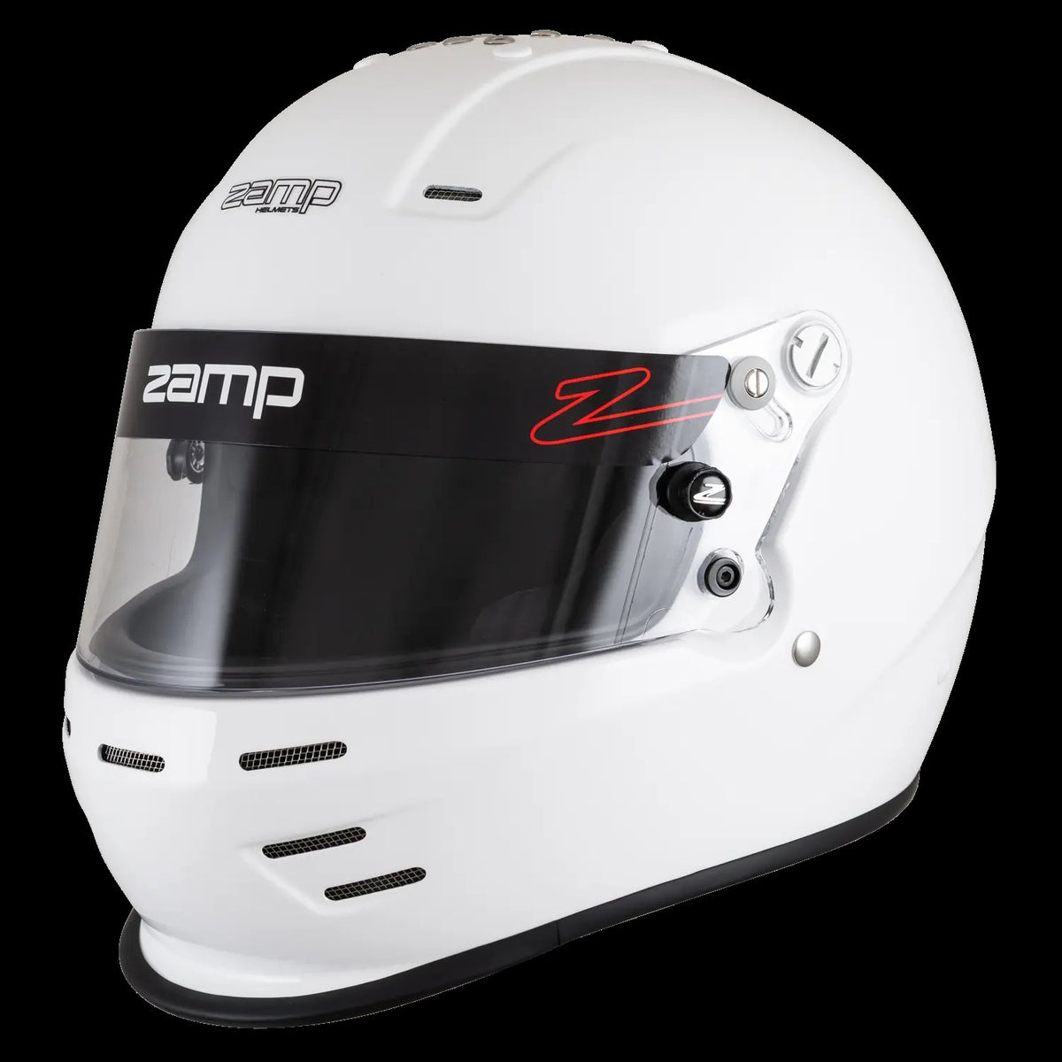 ZAMP HELMET RZ-38 WHITE, SNELL SA2025 - LARGE — Performance Parts Plus