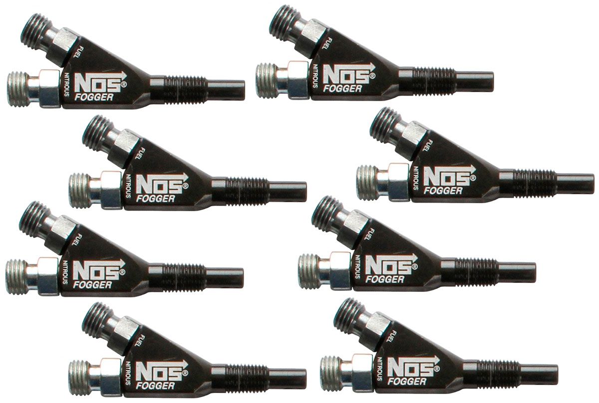 NOS13700B-8 NOS NEW STYLE FOGGER 2 NOZZLES, 90° ANGLE (SET OF 8 ...