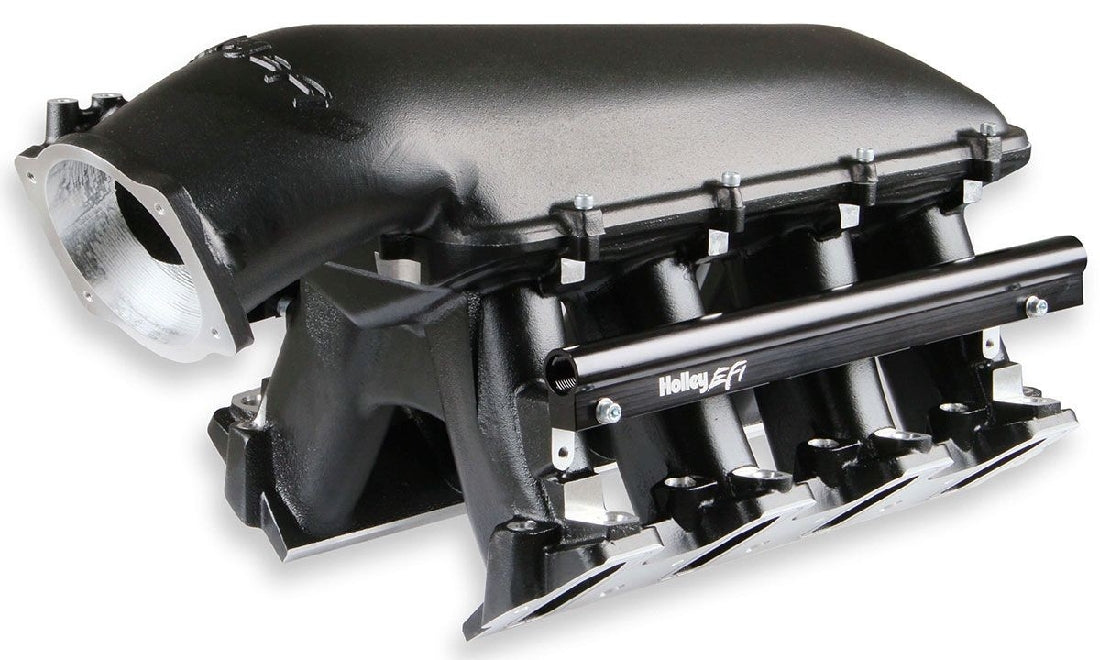 HO300-123BK LS1/LS2/LS6 HOLLEY HI-RAM INTAKE MANIFOLD - BLACK ...