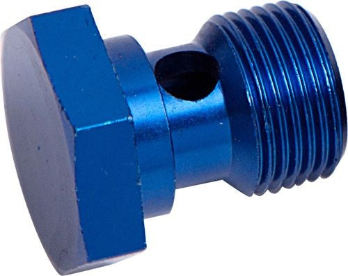 ALLOY BANJO BOLT M14 X 1.5 - BLUE — Performance Parts Plus