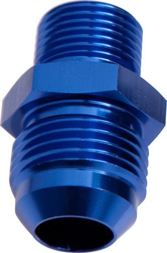 AF732-04 METRIC TO MALE FLARE ADAPTER M14 x 1.5mm TO -4AN - BLUE ...