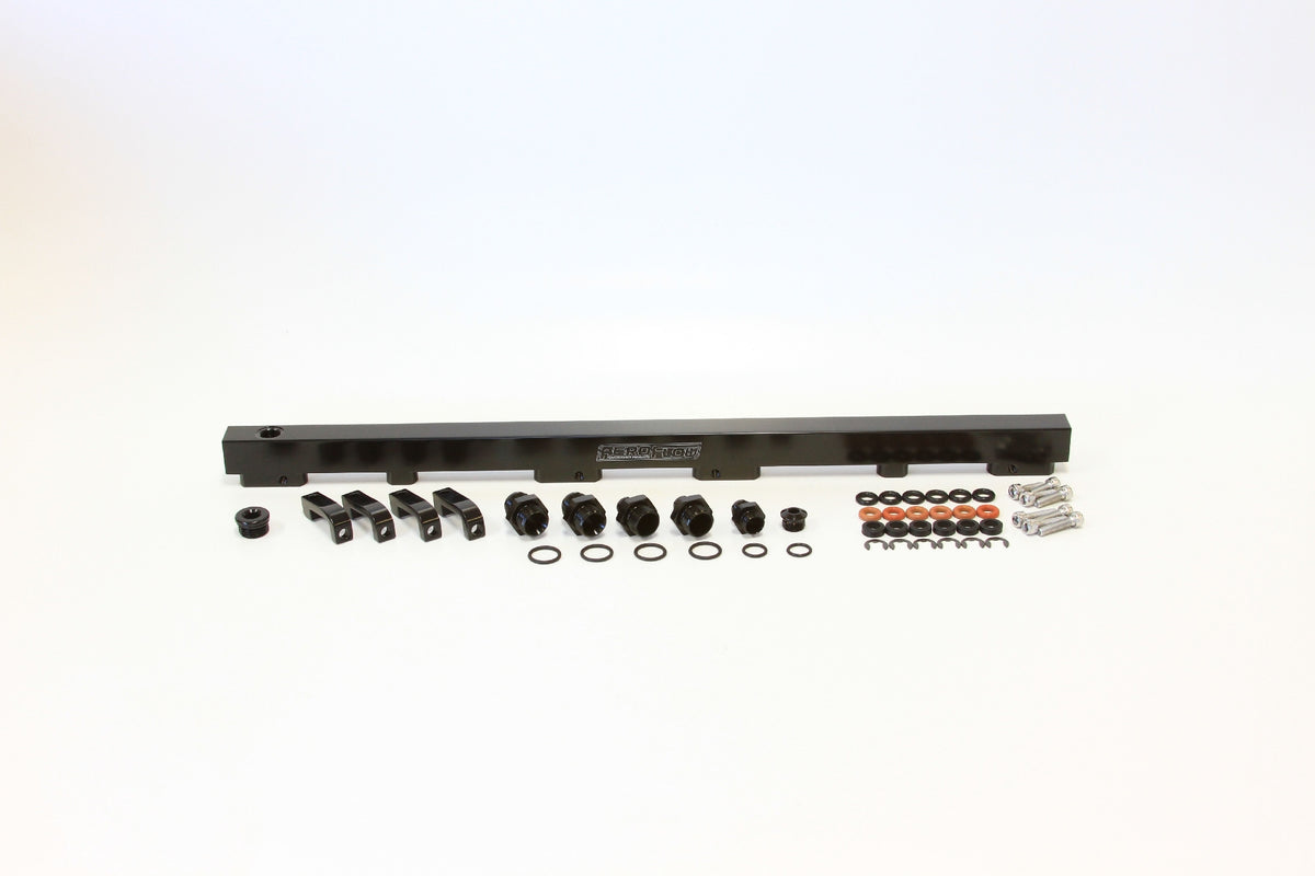 NISSAN RB30 BILLET EFI FUEL RAIL - BLACK — Performance Parts Plus