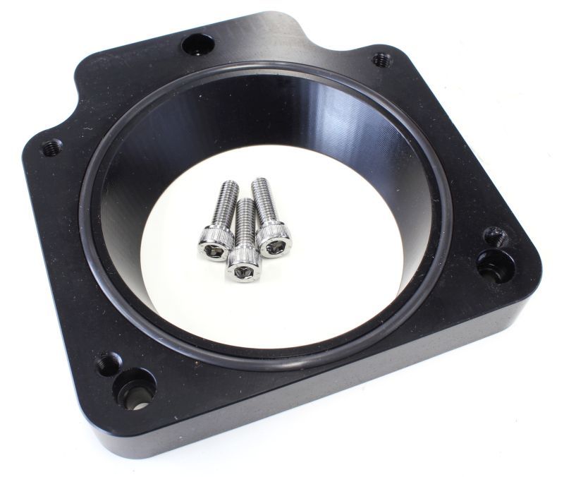 AF64-2088BLK Throttle Body Adapters, Adapts 90mm Throttle Body AF64 ...