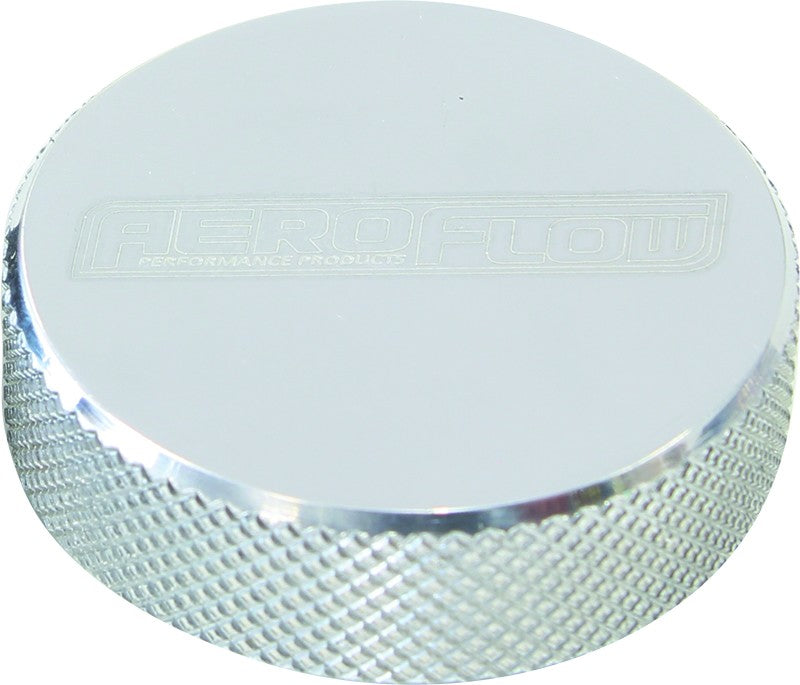 Polished Billet Air Cleaner Nut, Tall profile, 1/4" UNC — Performance ...
