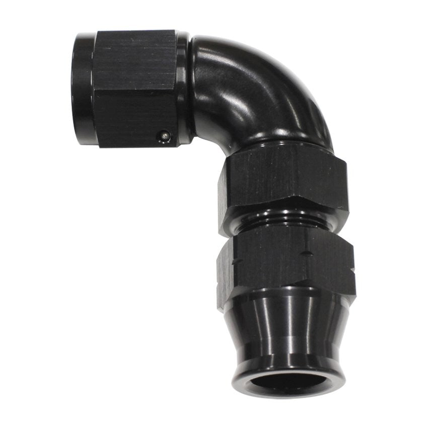 90° Tube to Female AN Adapter 3/4"to -12AN, Black Finish — Performance Parts Plus