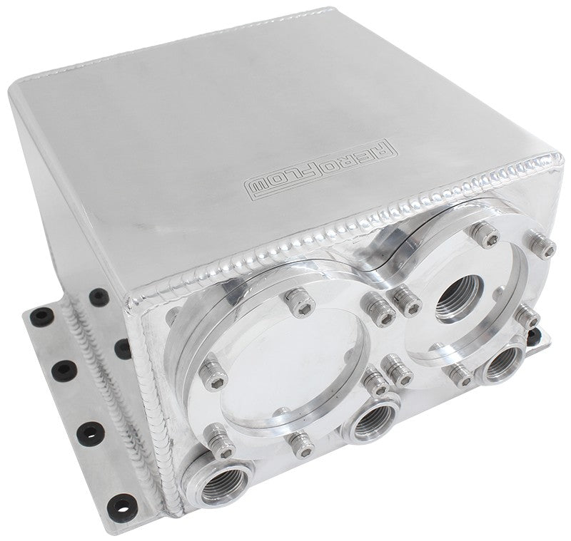 AF77-4244 DUAL EFI PUMP UNDER-CAR SURGE TANK - POLISHED — Performance ...