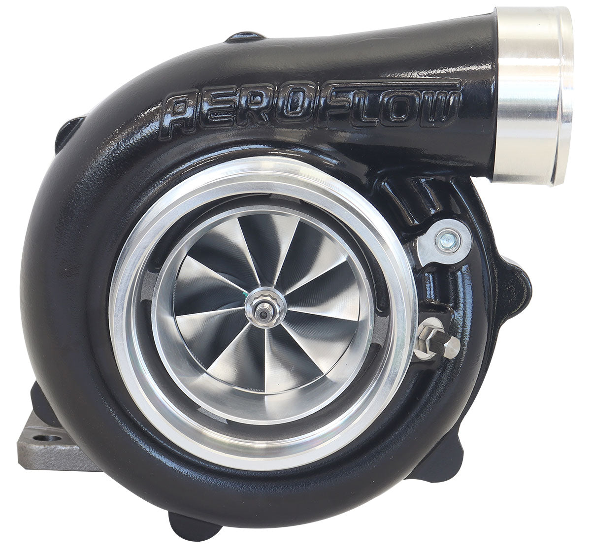 AF8005-3068BLK BOOSTED 6862 .82 Turbocharger 1050HP, Hi Tem Black ...