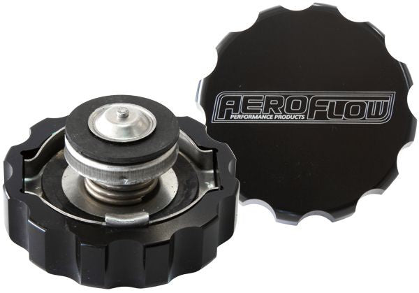 AF64-5044BLK BILLET RADIATOR CAP LARGE STYLE 21psi (1.4 Bar) - BLACK ...