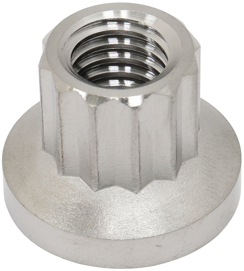 AF3516-0010 7/16" Titanium 12-Point Nut, Natural Finish, Sold Single ...