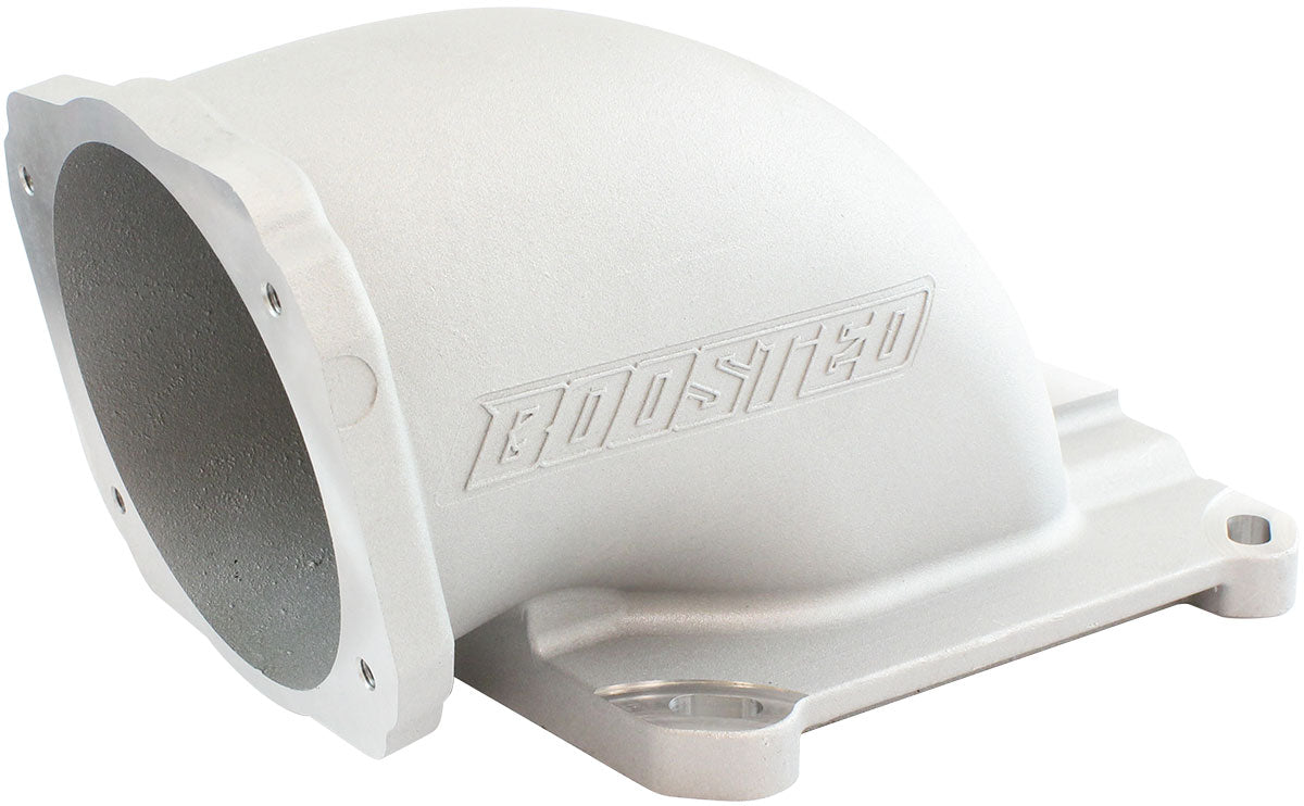 AF2045-1001 Cast EFI Throttle Body Elbow - Natural Cast Finish, Suit 4150 / 4500 Flanges & GM LS ...