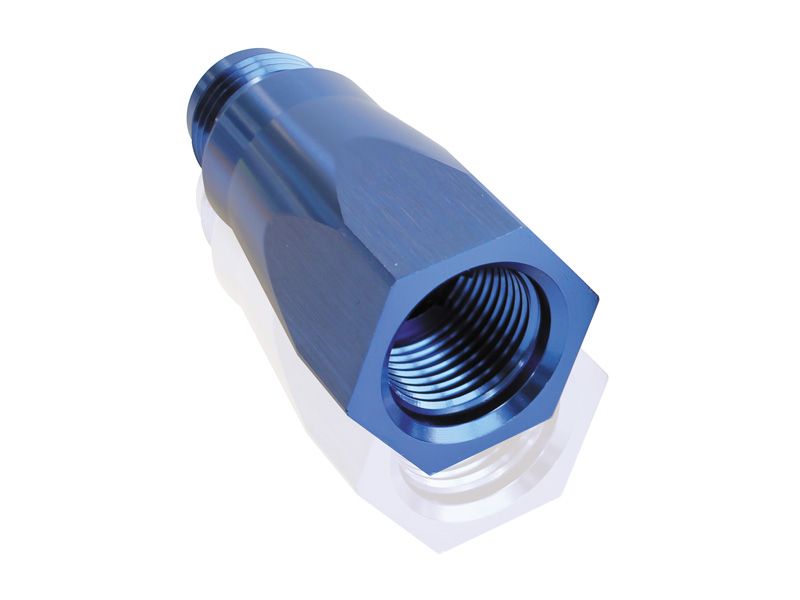 AF613-06 ADJUSTABLE CHECK VALVE -6AN BLUE — Performance Parts Plus