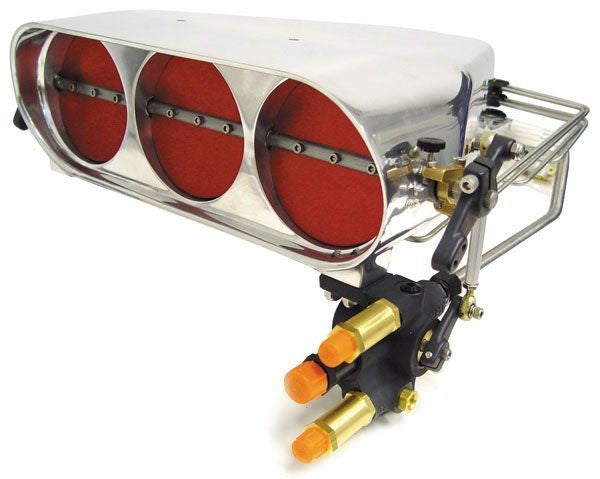 EN1006B ALUMINIUM 'BIRDCATCHER' INJECTOR HAT COMPLETE WITH FUEL SYSTEM ...