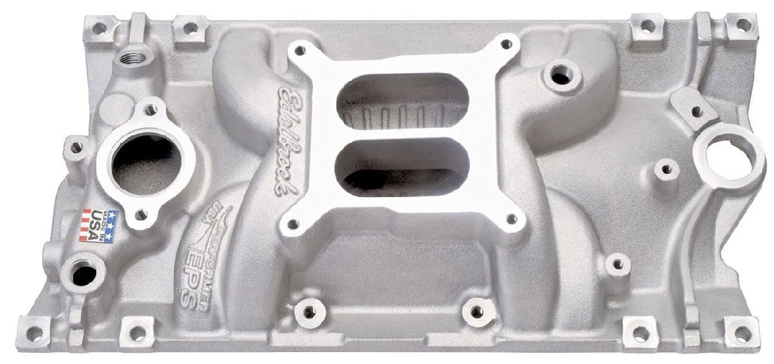 EDELBROCK PERFORMER INTAKE MANIFOLD EPS FITS SMALL BLOCK CHEV VORTEC ...